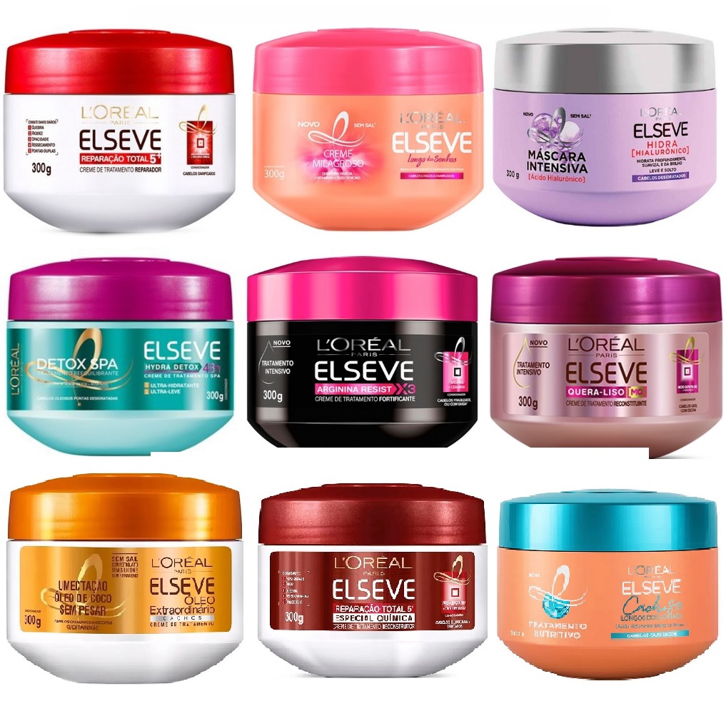 Creme de Tratamento Elseve | Shopee Brasil