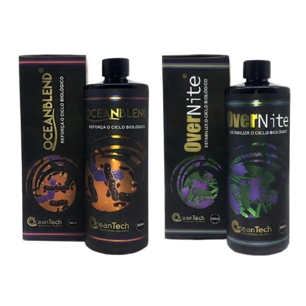 Kit Oceantech - Ocean Blend 250ml + Over Nite 250ml | Shopee Brasil