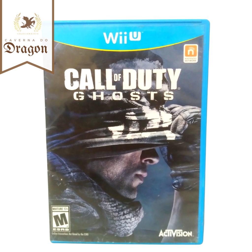 Call of Duty Ghosts Nintendo Wii U Original (USA) | Shopee Brasil
