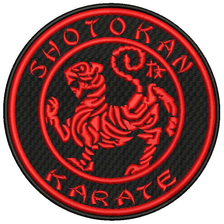 Patch Bordado Karate Shotokan Tigre Adesivo | Shopee Brasil
