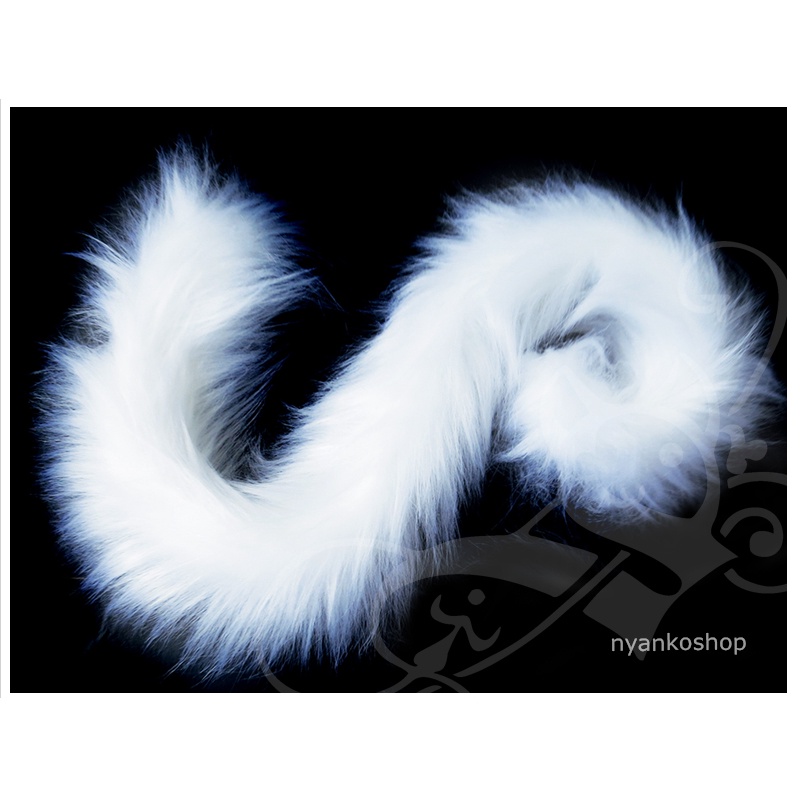 Cauda de Gato Pelo Longo - Cosplay e Visual | Shopee Brasil