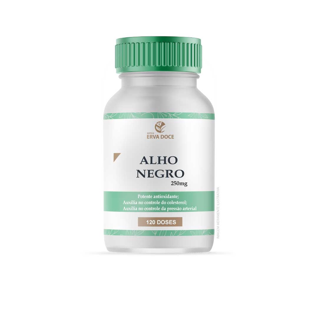 ALLYL ABG Alho Negro 250mg 120 doses | Shopee Brasil