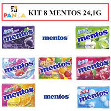 Mentos Kit Com 8 Pacotes de Bala Mentos Diversos Sabores Original ...
