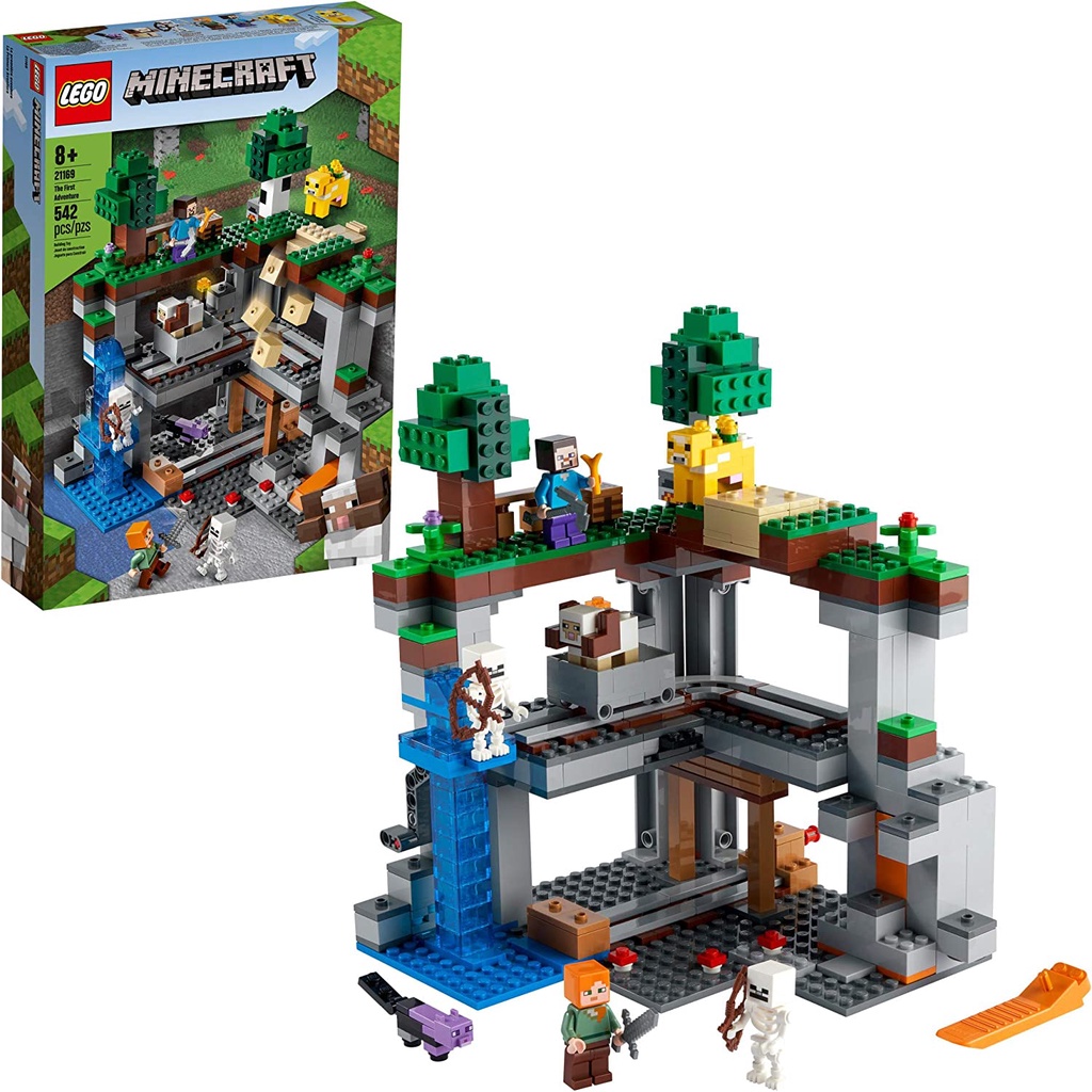 LEGO® Minecraft™ A Primeira Aventura 21169 | Shopee Brasil