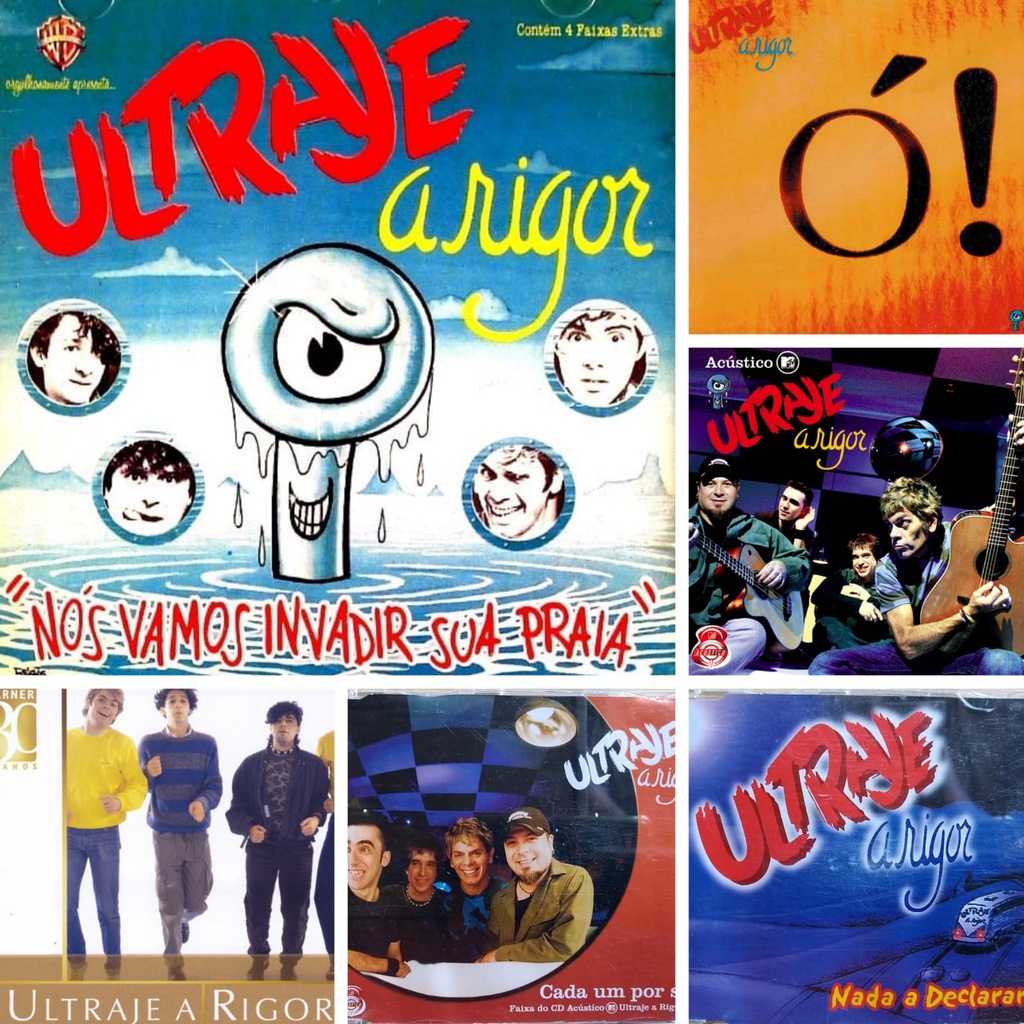 CD ULTRAJE A RIGOR - OPÇÕES e DETALHES NA DESCRIÇÃO | Shopee Brasil