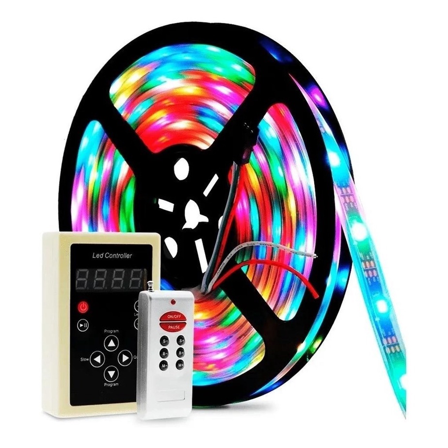 Fita Led + Fonte Com 133 Efeitos Diferentes Tb5001 | Shopee Brasil