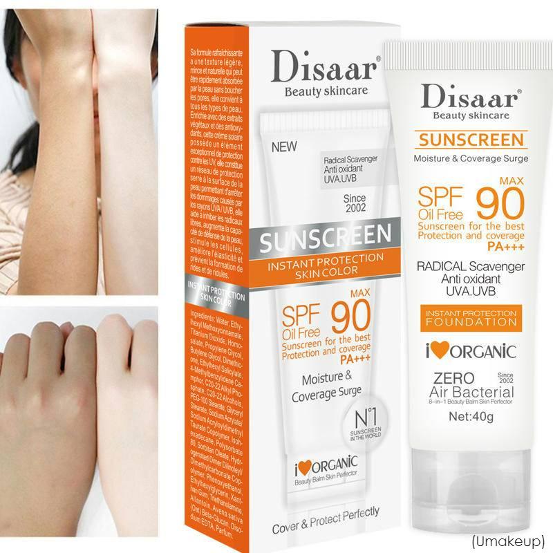 Dissar Protetor Solar Orgânico Raios Ultravioleta Privado Anti-UV Creme ...