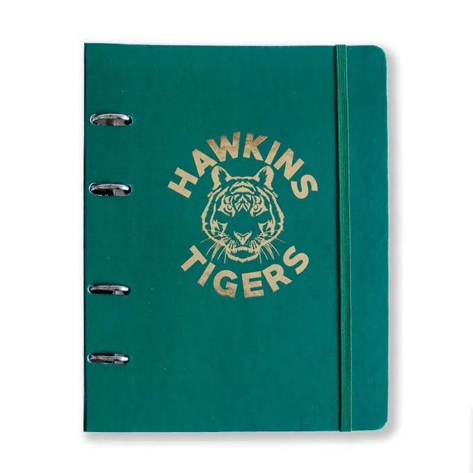 Caderno Argolado Stranger Things Hawkins Tigers Cicero | Shopee Brasil