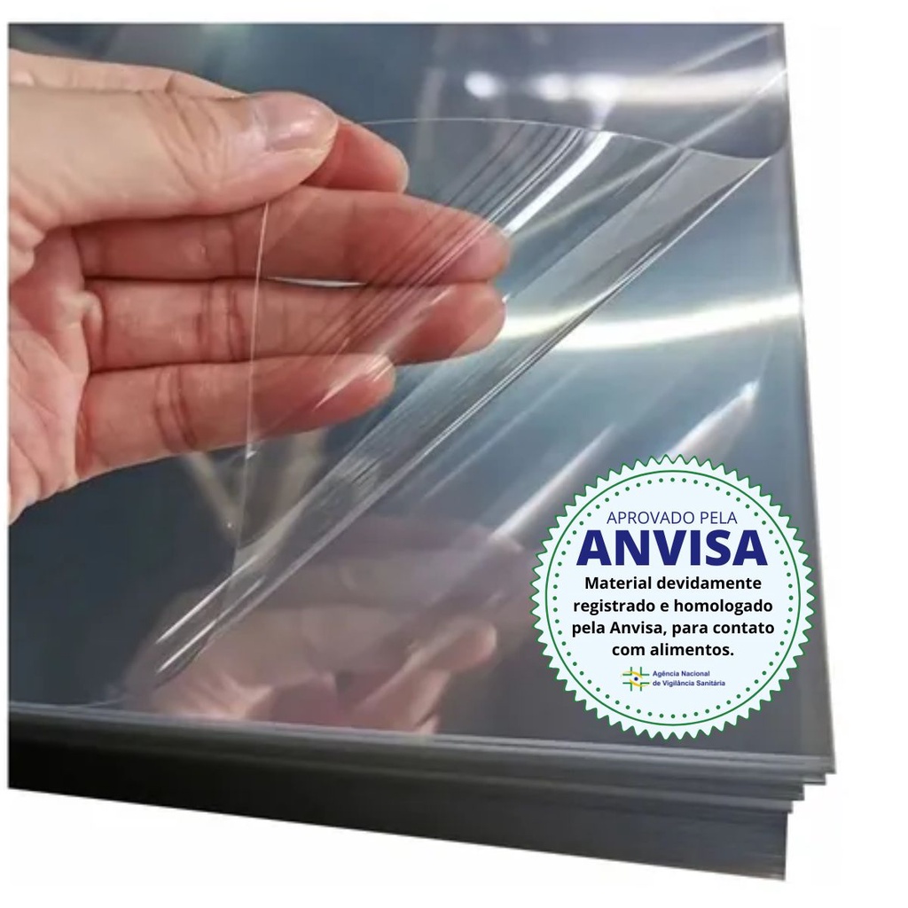100 Folhas De Acetato Transparente A4 - 21x30 cm x 0,20mm espessura (20 ...