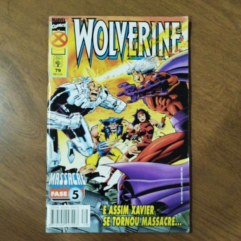 Wolverine - n° 79 ( Abril ) | Shopee Brasil