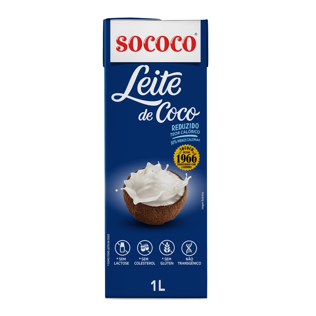Leite De Coco RTC TP - Sococo 1L | Shopee Brasil