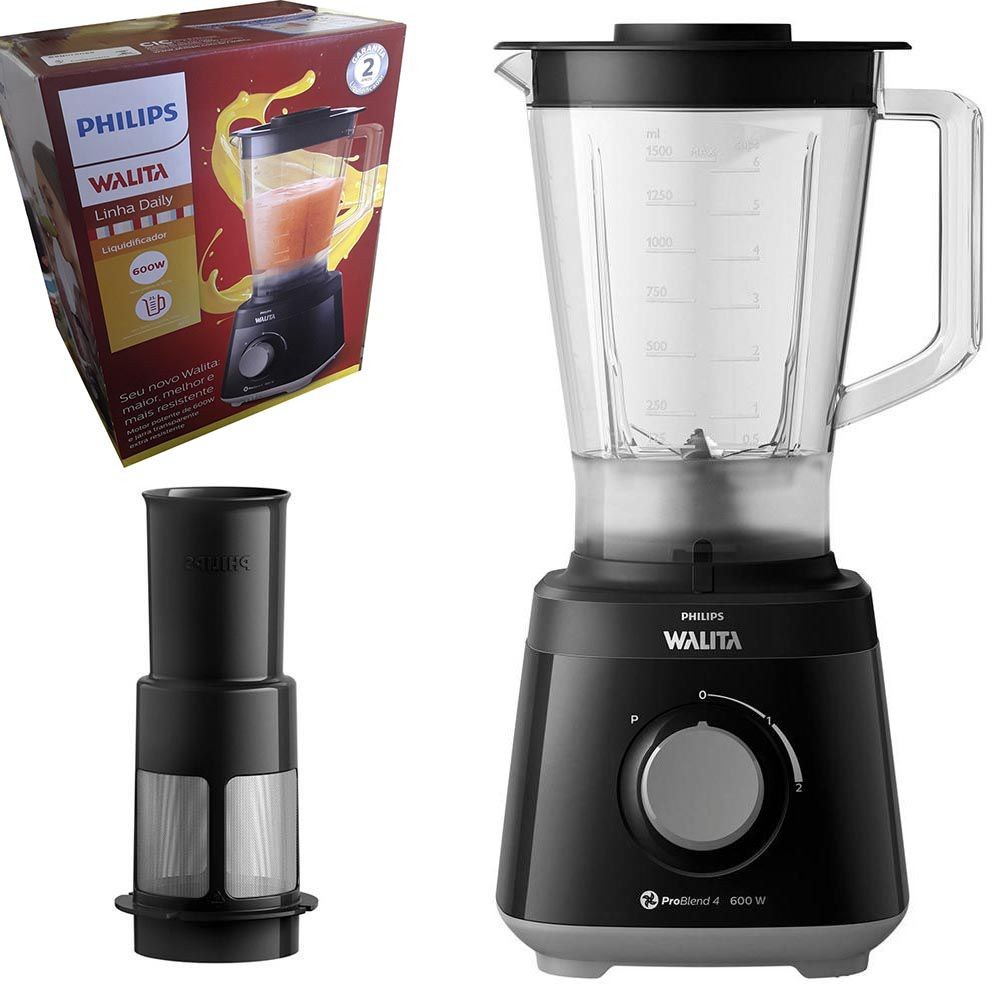 LIQUIDIFICADOR PHILIPS ULTRA TURBO 600W C/ FUNÇÃO PULSAR 220V | Shopee ...