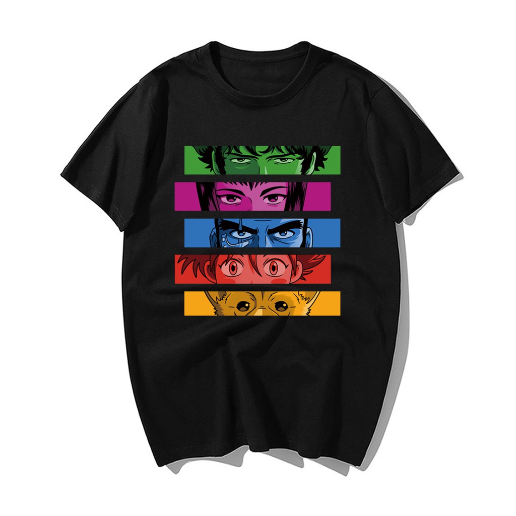 Camiseta Unissex Anime Cowboy Bepop Eyes Personagens -RGEI. | Shopee Brasil