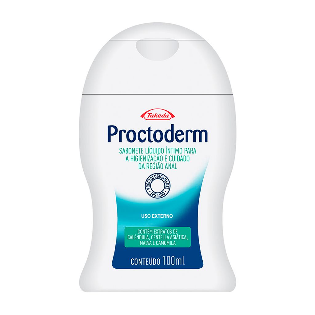 Sabonete Íntimo Proctoderm com 100ml | Shopee Brasil