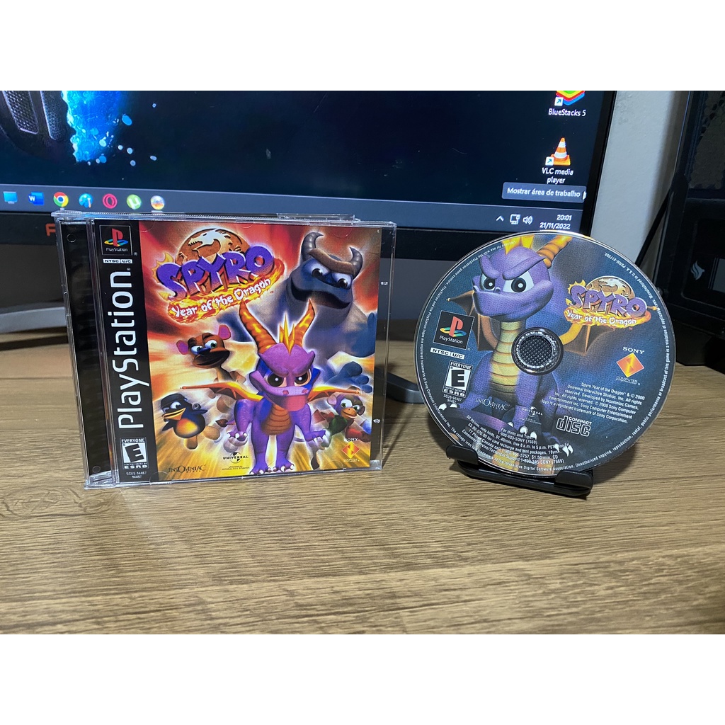 Spyro: Year of the Dragon para PS1 | Shopee Brasil