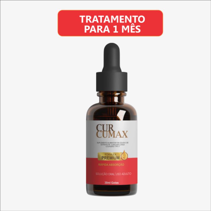 Curcumax Cúrcuma Pura em Gotas 30ml Original | Shopee Brasil