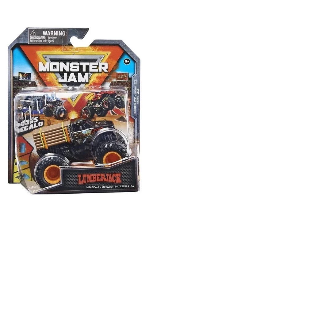 Carrinho Monster Jam Lumberjack 1:64 Sunny 2768 | Shopee Brasil