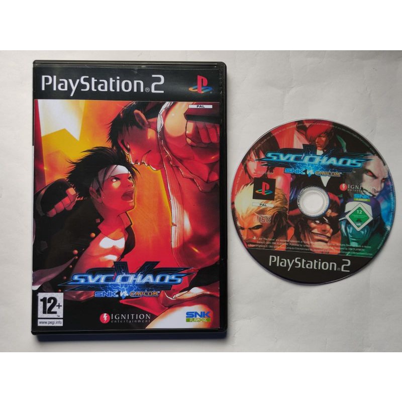 SVC Chaos: SNK vs. Capcom para ps2 | Shopee Brasil