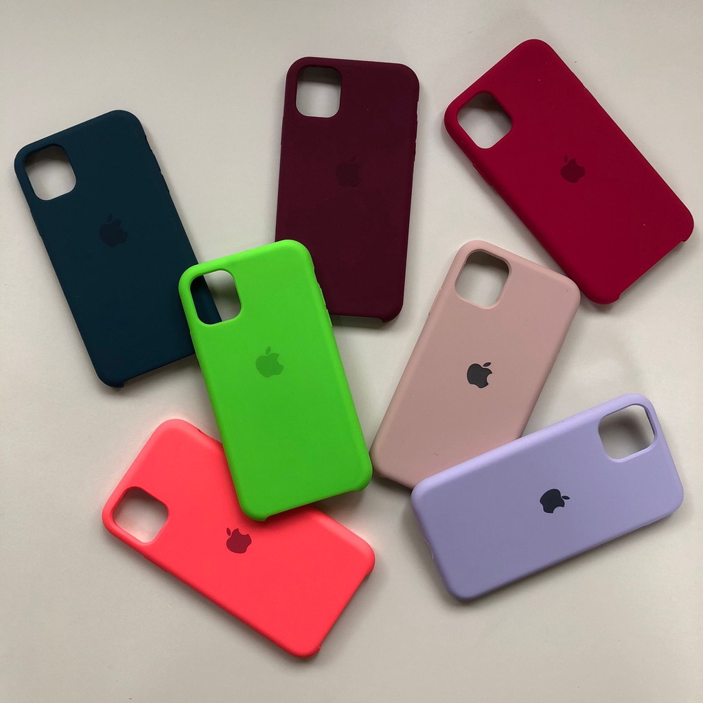 Capa Capinha Para iPhone 11 Protetora Silicone Aveludada Premium com ...
