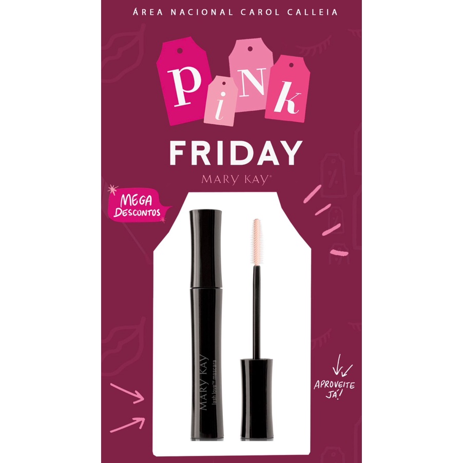 Máscara Lash Love Fanorama Triplo aplicador que alonga, define e da ...