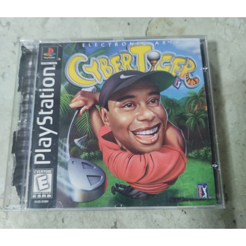 cyber Tiger jogo original para ps1 | Shopee Brasil