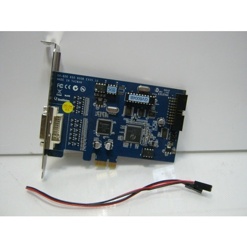 Placa De Captura Geovision Gv600b 16 Ch Vídeo In 4 Áudio In | Shopee Brasil