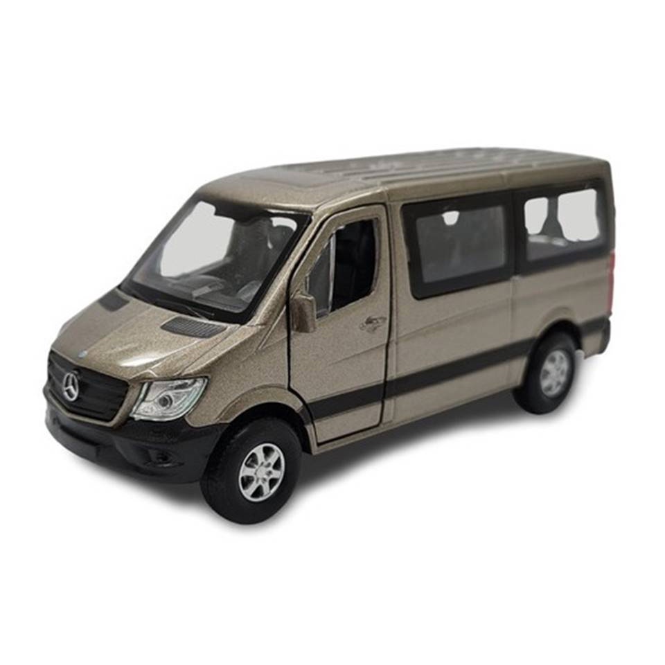 Miniatura Van Mercedes Sprinter 2015 Janela Welly 1/38 Metal e Fricção ...