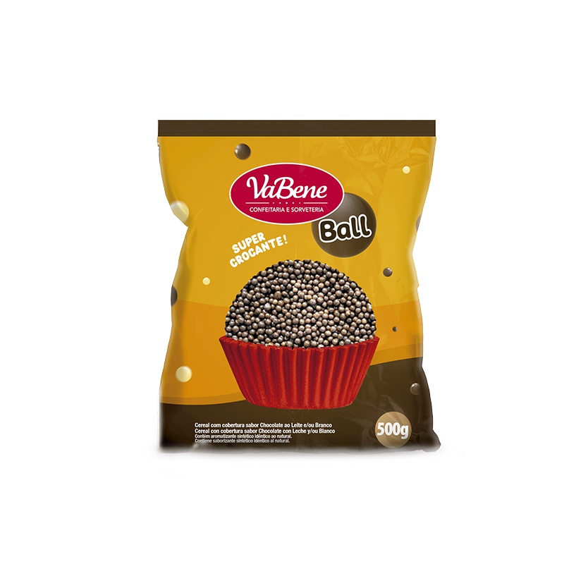 Confeito Micro Cereal Chocoball Ao Leite 500g Vabene | Shopee Brasil