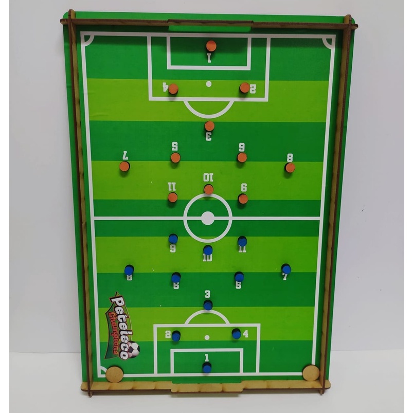 Futebol de Moeda de Madeira Brinquedo | Shopee Brasil