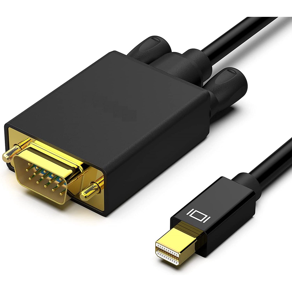 Cabo Mini Displayport VGA 1080p 1920x1200 MDP 1M 1 Metro | Shopee Brasil