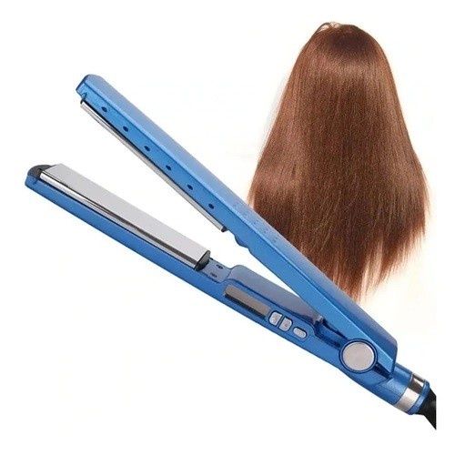 chapinha prancha de cabelo nano titanium 450f azul bivolt 110/220V ...