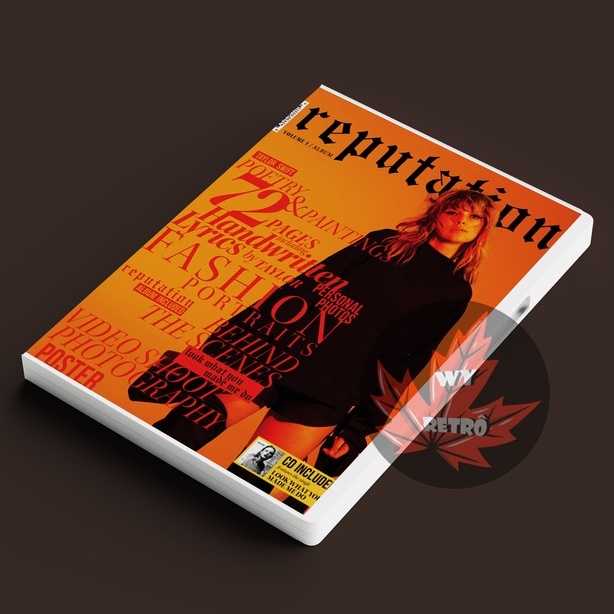 Taylor Swift Edição Especial CD Reputation Volume 1 com livro de ...