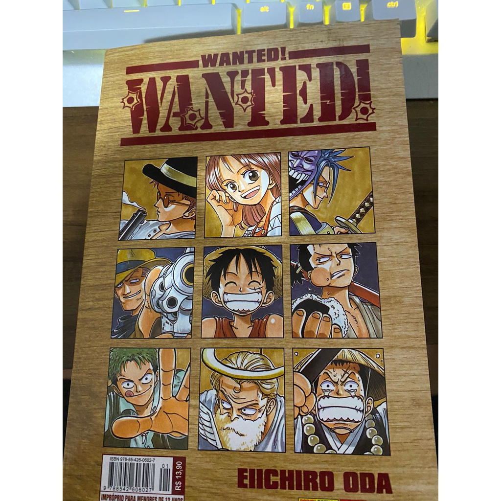 ONE PIECE WANTED MANGÁ | Shopee Brasil