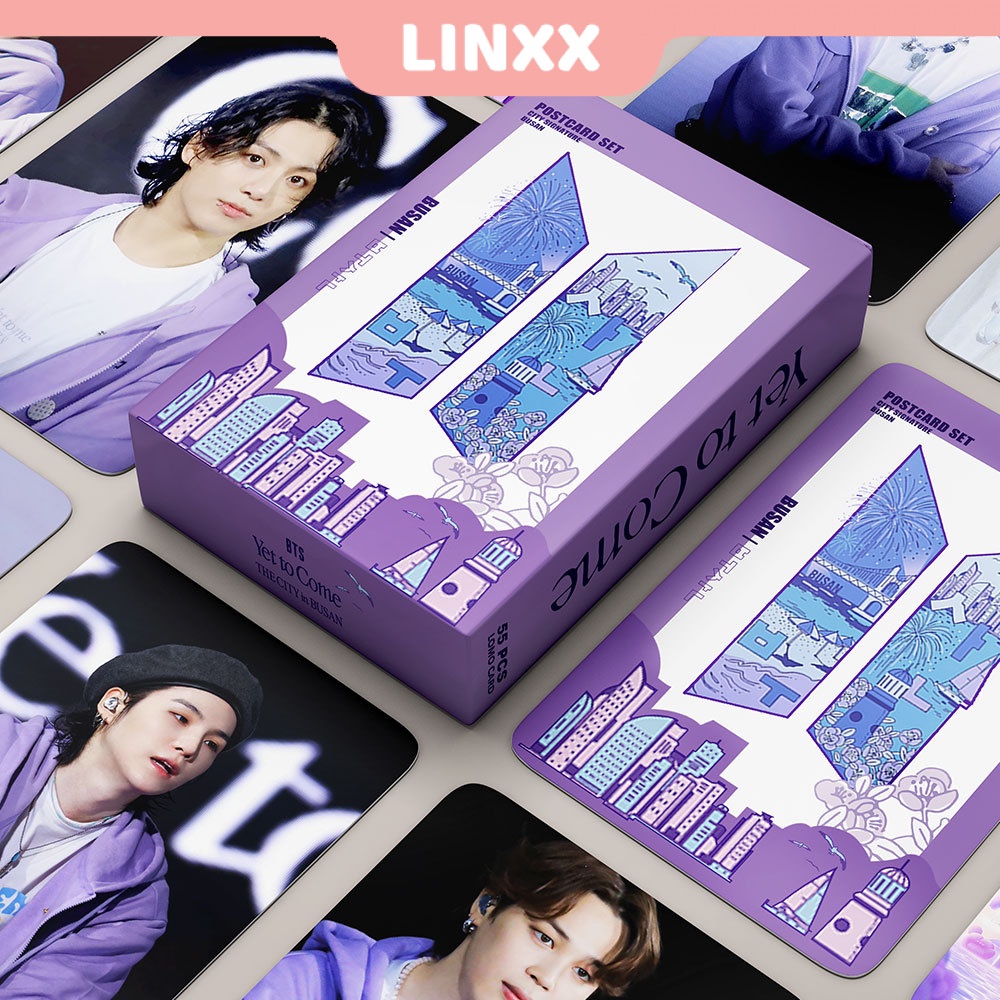 LINXX 55 Pcs BTS Ainda Por Vir No Álbum Busan Lomo Card Kpop Photocards ...