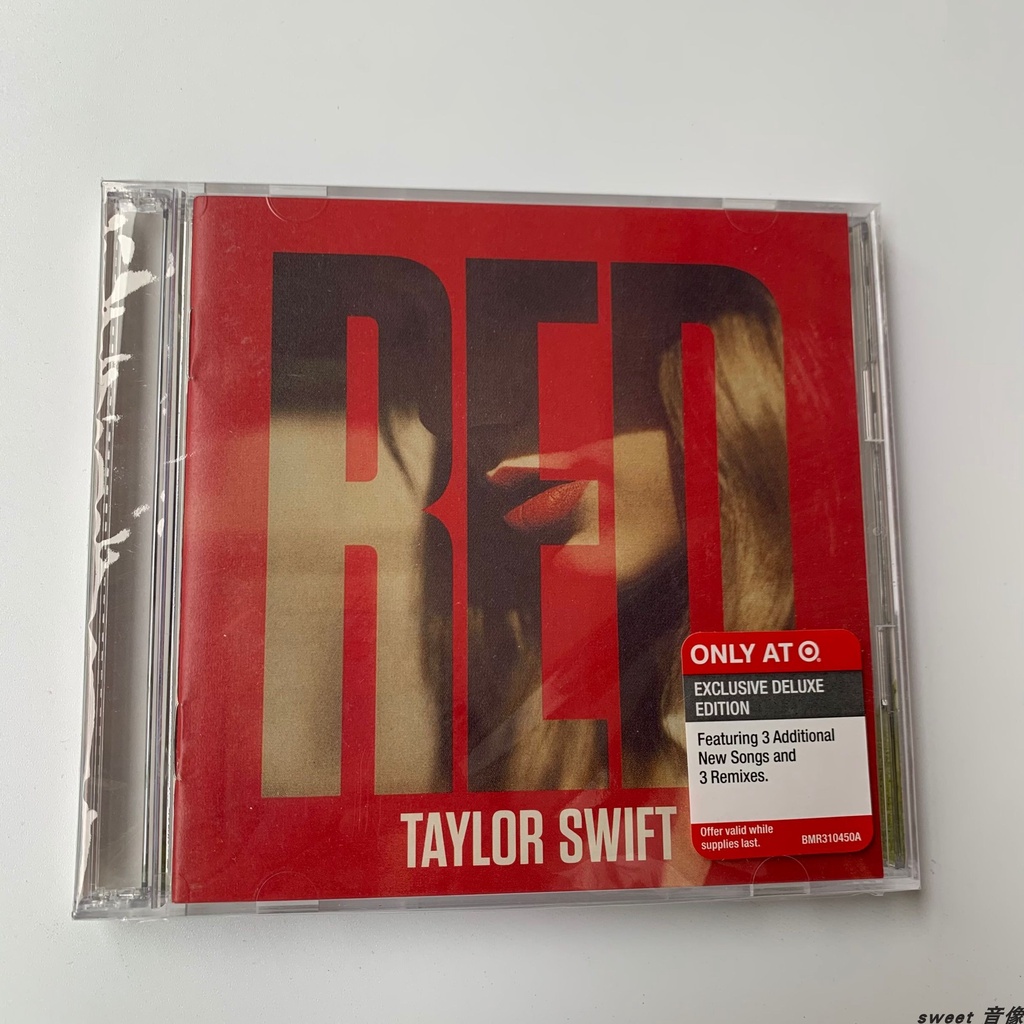 Taylor Swift Red Deluxe Edição 2CD Novo Álbum CD | Shopee Brasil