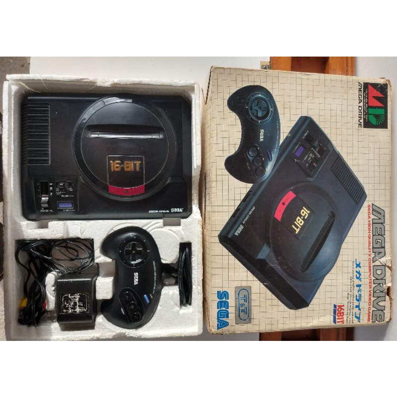 Mega Drive 16bit Console Com Caixa | Shopee Brasil