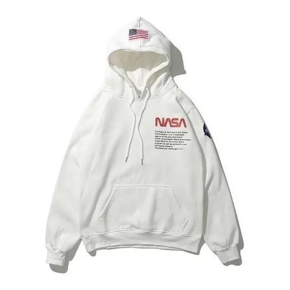 Moletom Blusa Nasa Aeronautics Laboratório EUA Casaco. | Shopee Brasil