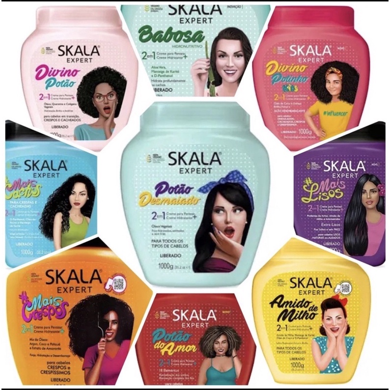 Creme Skala 1 kg | Shopee Brasil