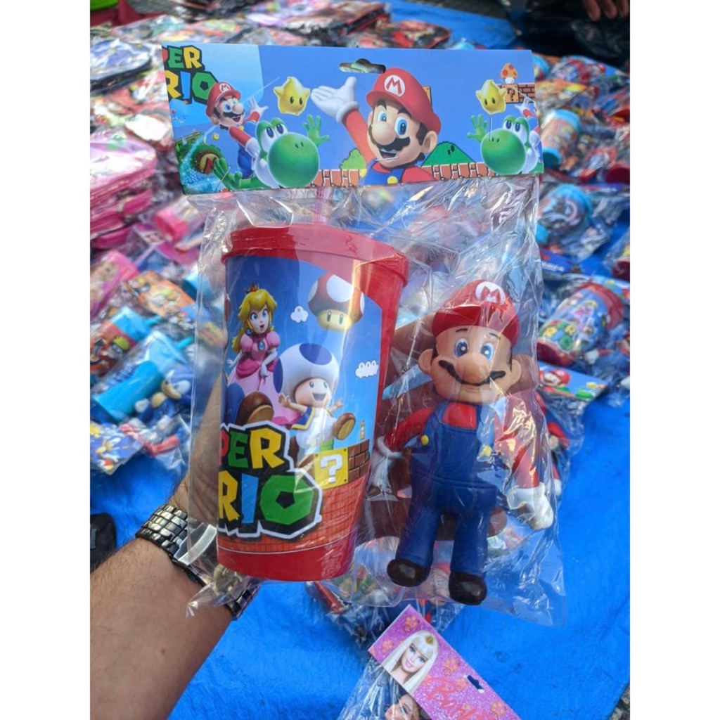KIT MARIO + COPO TWISTTER | Shopee Brasil