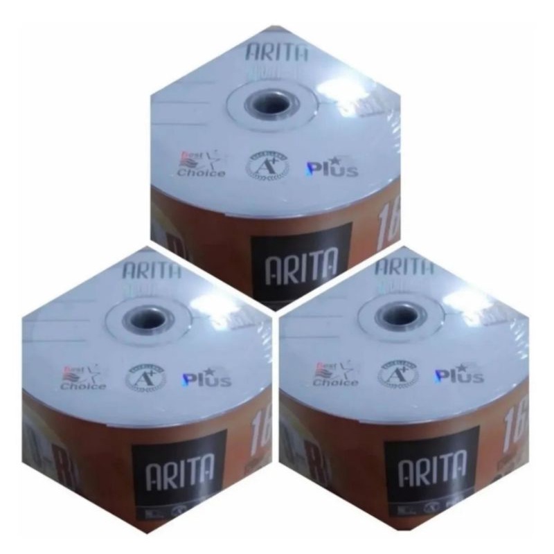 50 DVD-R ARITA LOGO 4.7 GB 120 MINUTOS 16X ID RITEK | Shopee Brasil