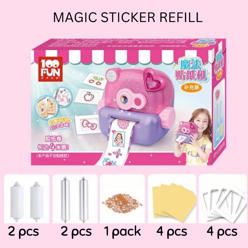 Refil Adesivo Mágico Fabricante De Adesivos/3d | Shopee Brasil