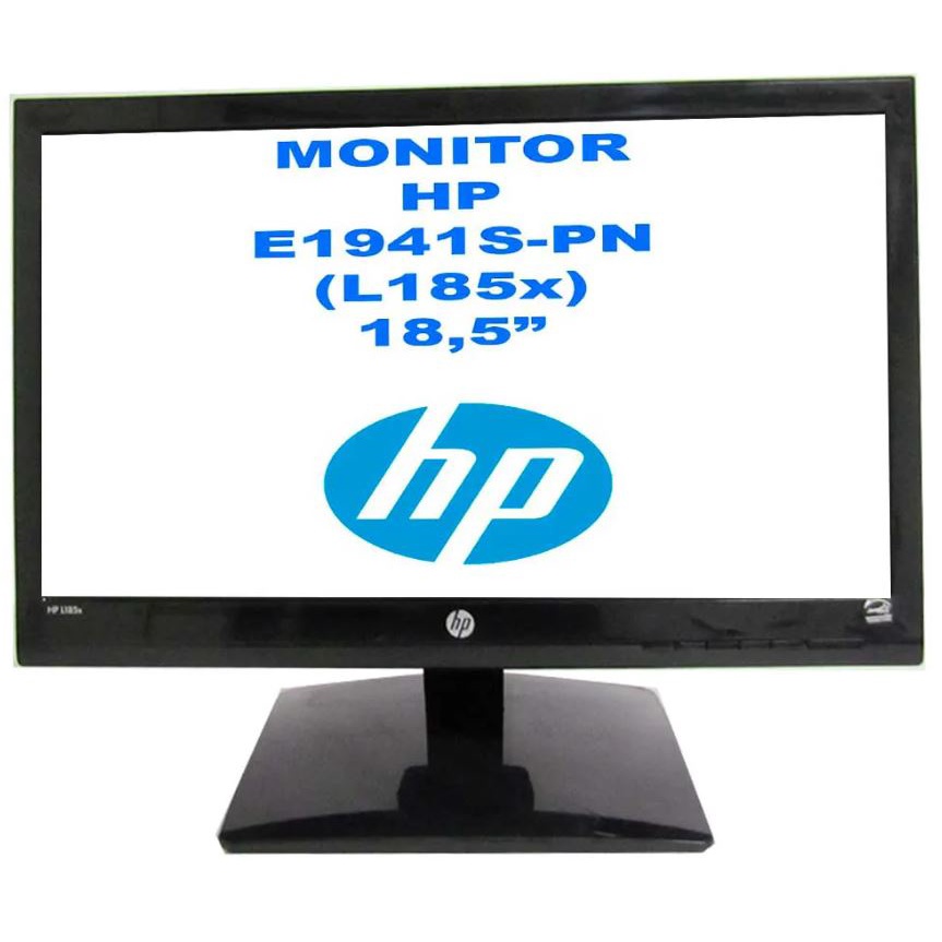 Monitor HP 18,5'' Vesa Widescreen VGA LED | Shopee Brasil