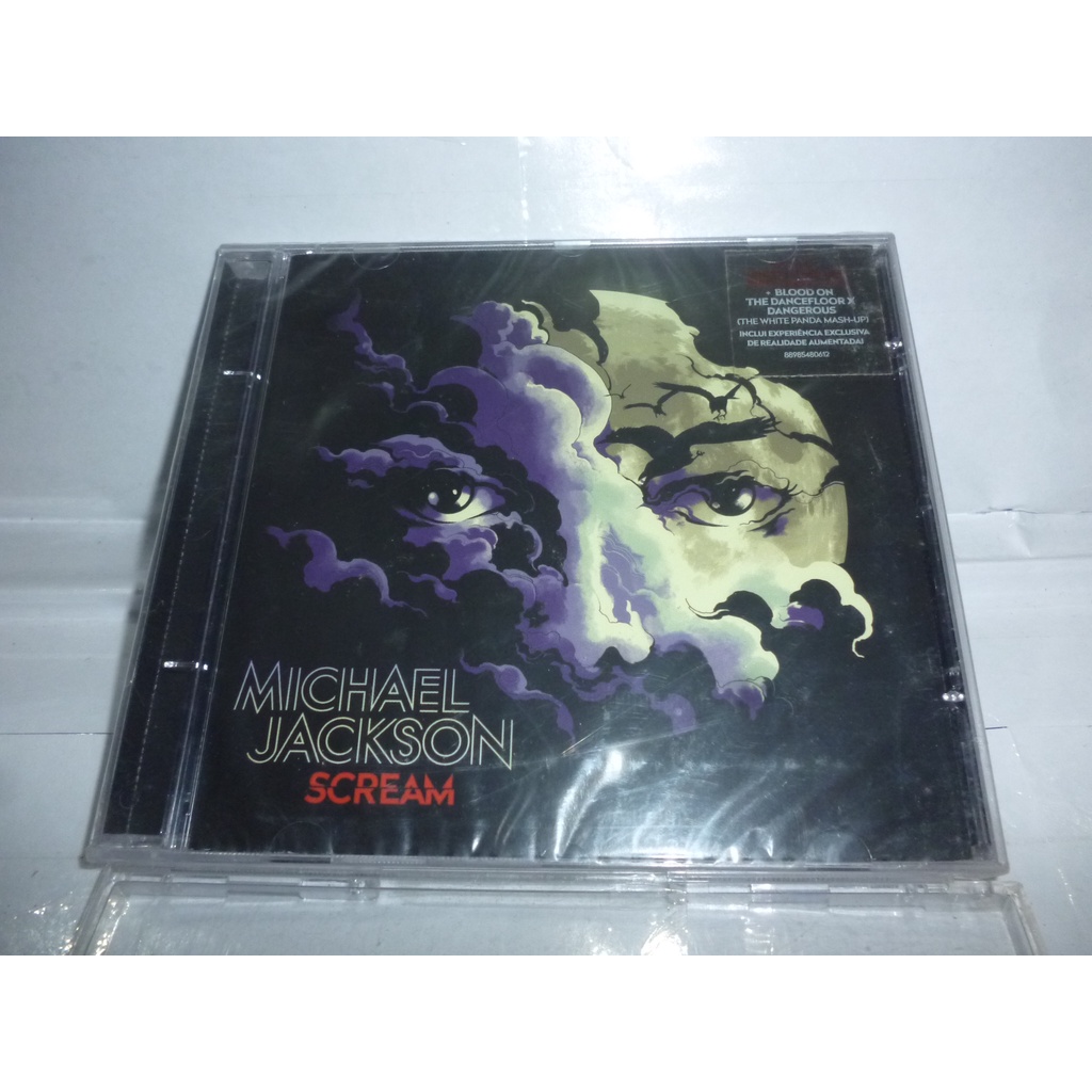 CD Michael Jackson Scream BR 2017 LACRADO | Shopee Brasil