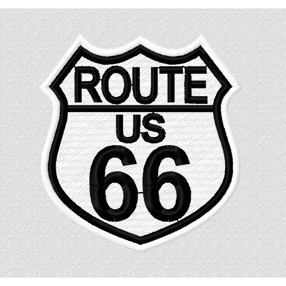 Patch Bordado ROUTE US 66_65X70 | Shopee Brasil