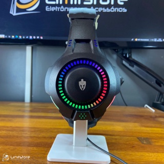 Fone Red Set Gamer C/ Luz P/ Celular Jogar Free Fire EG-307 | Shopee Brasil