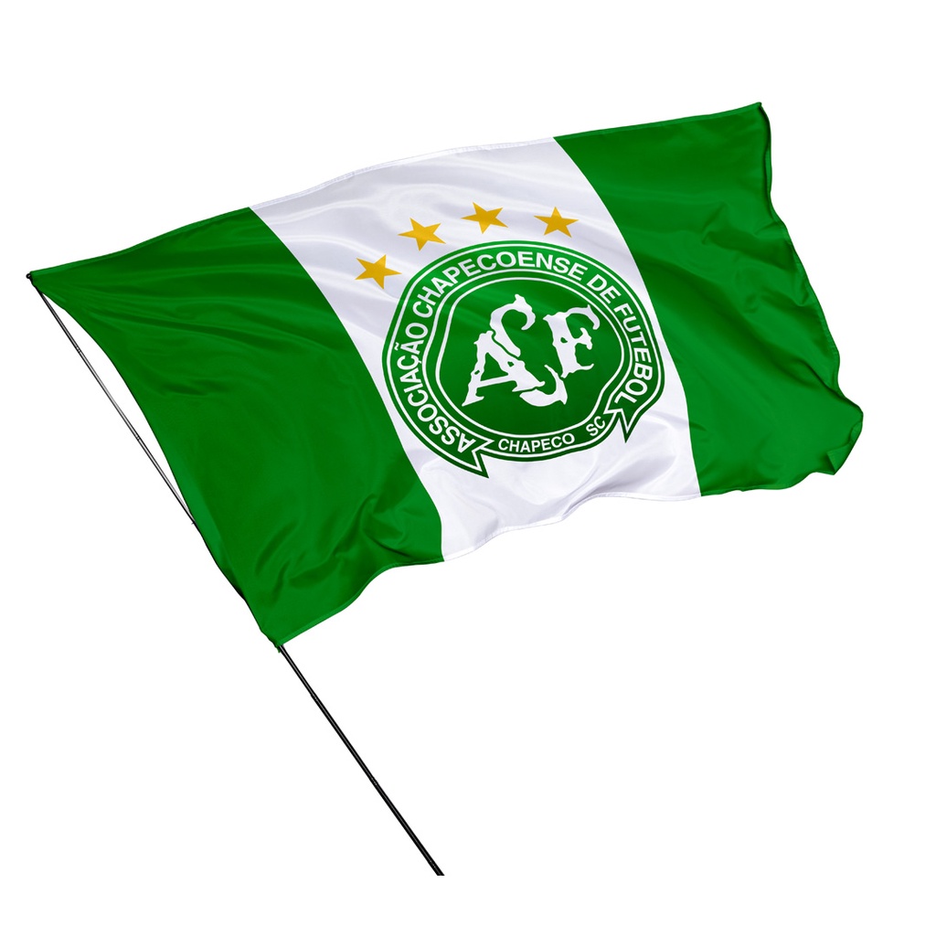 Bandeira Da Chapecoense 1,0m X 70cm - Cp02 Costura em Overloque BR | Shopee Brasil