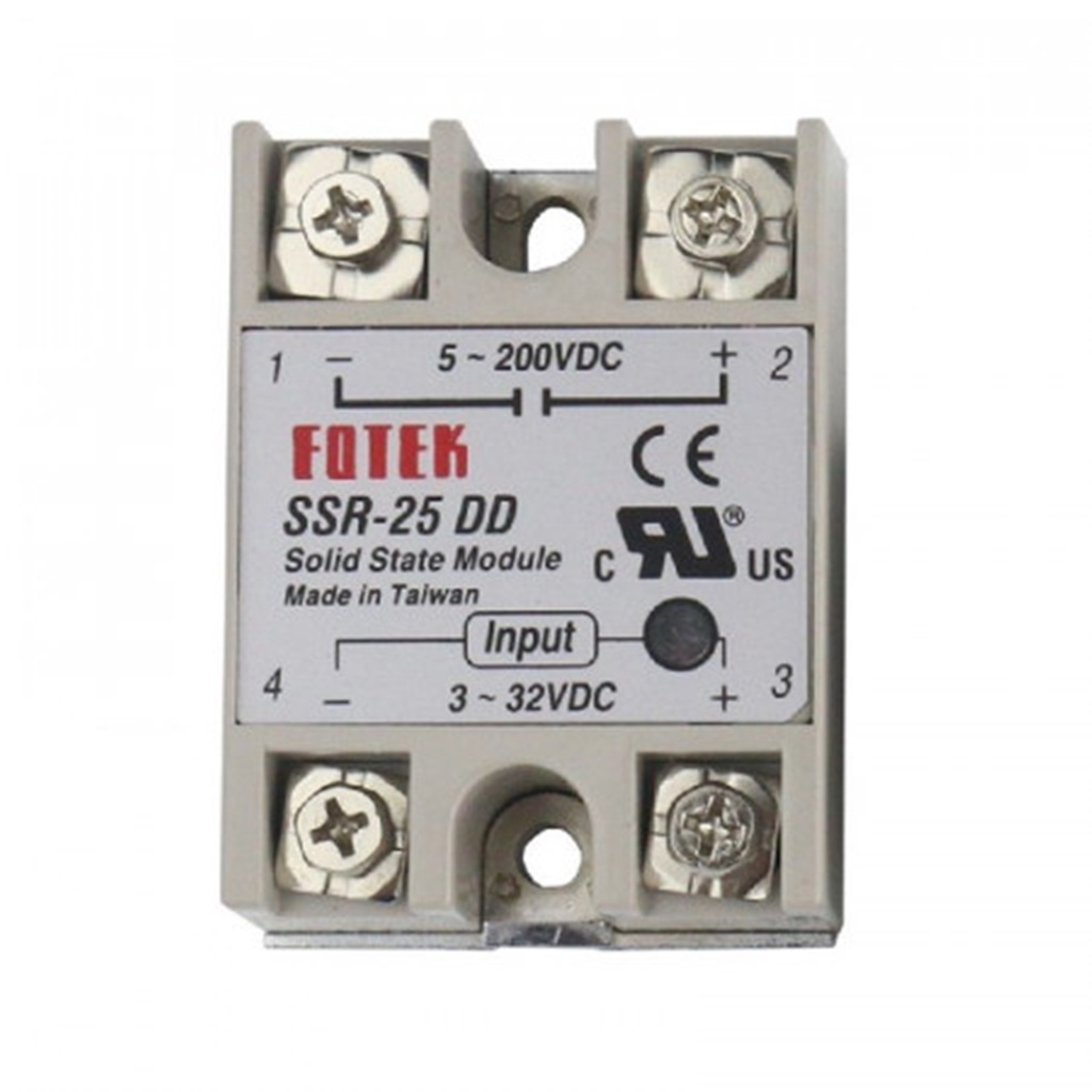 Relé De Estado Sólido Ssr 25dd | Shopee Brasil