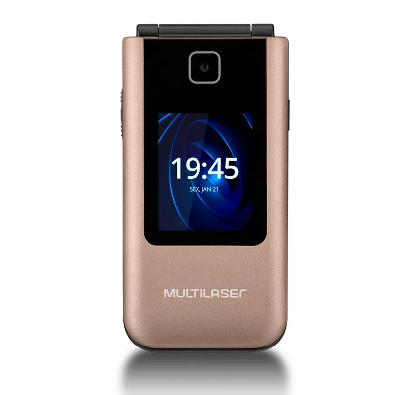 Celular De Idoso Multilaser Flip Vita Duo Sim 32 Mb | Shopee Brasil