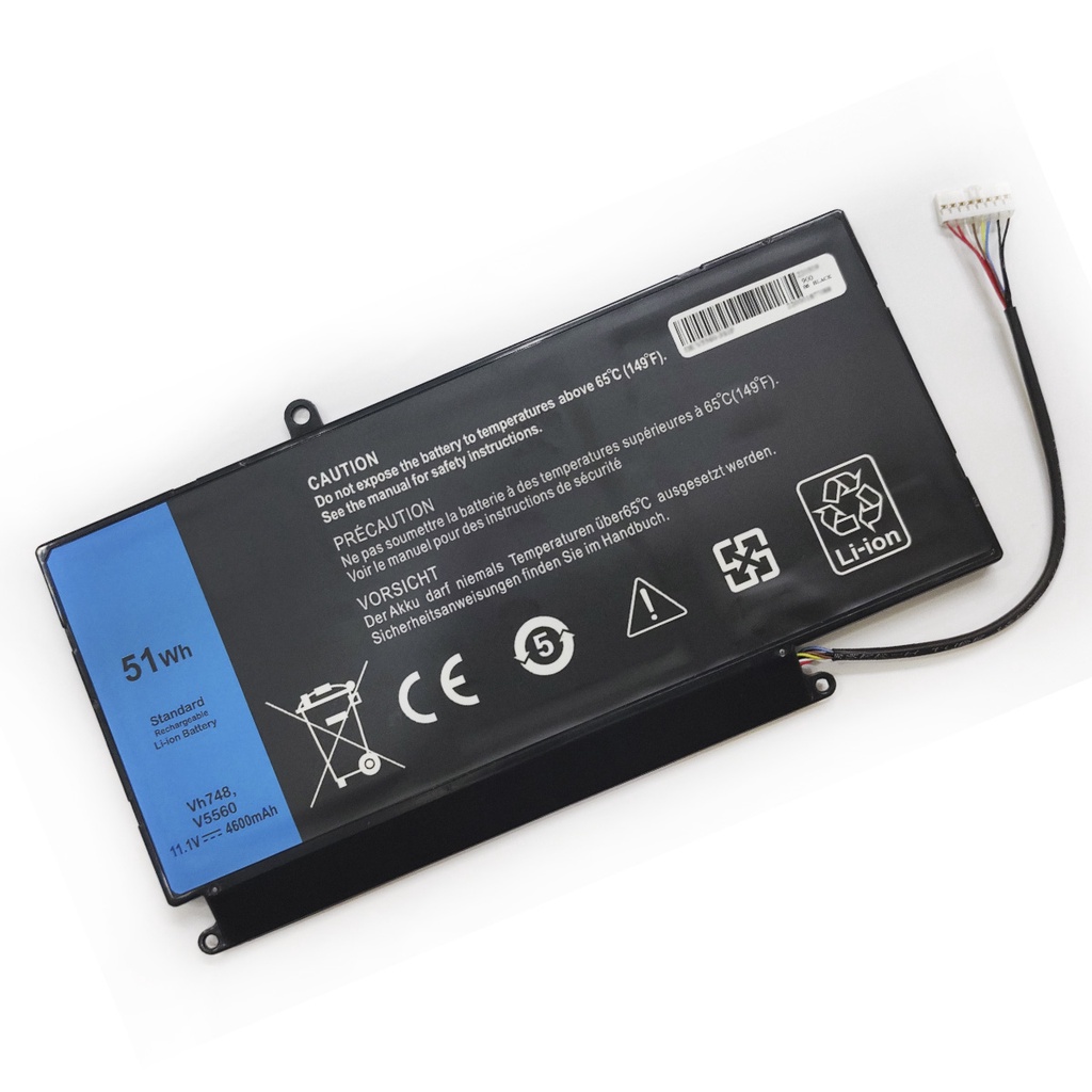 Bateria Compatível Com Dell Vostro 5460 Vh748 5560r-2526 vh748 | Shopee ...