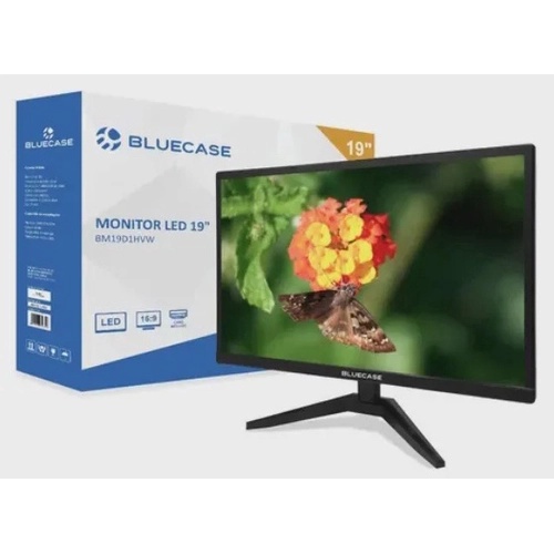 Monitor NOVO 19 polegadas bluecase - hdmi e vga | Shopee Brasil